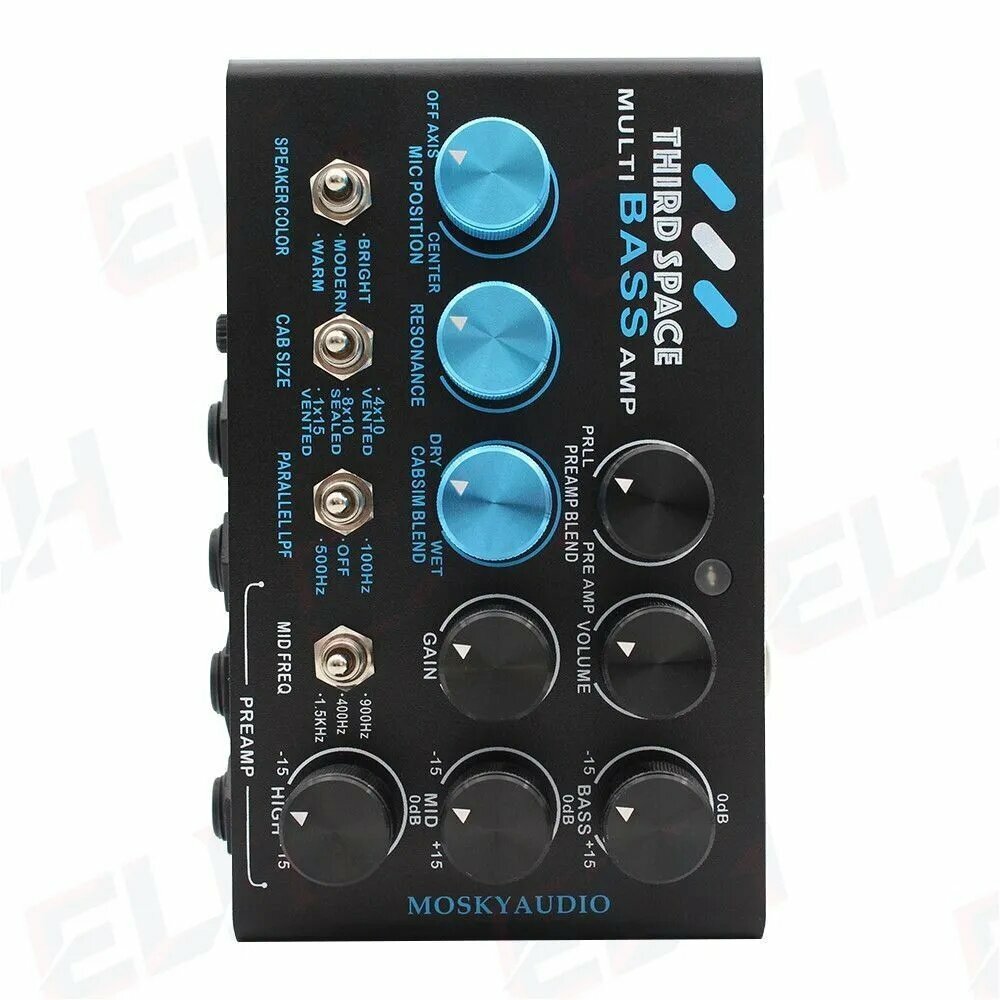 MOSKY THIRD SPACE MULTI BASS AMP Многофункциональный Процессор Эффектов С Имитацией Басового Кабинета