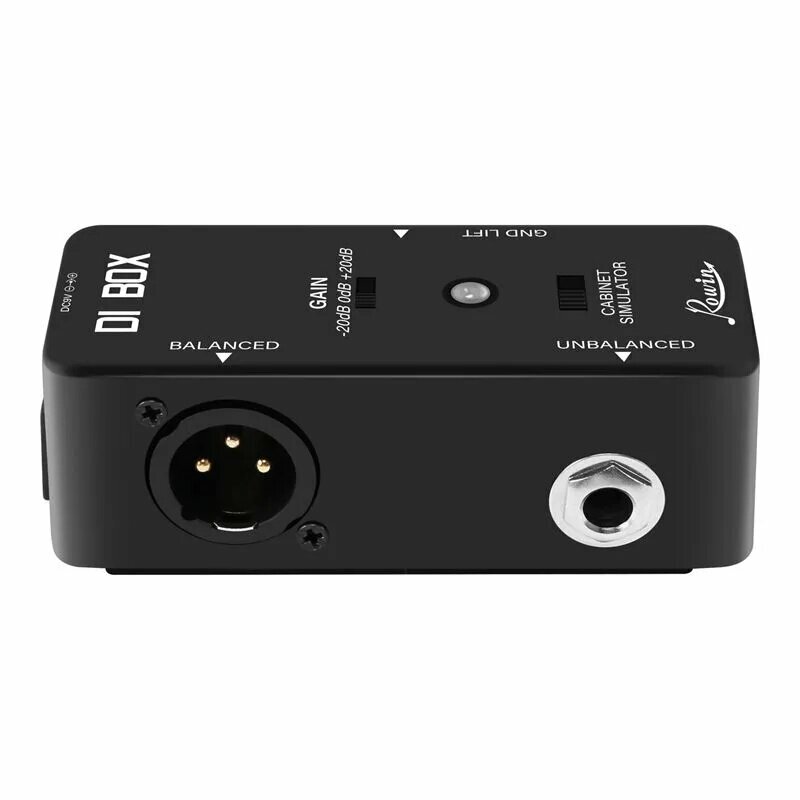 DI BOX LEF-331 Micro-DI с симулятором кабинета и гитарной педалью эффектов Истинный обход