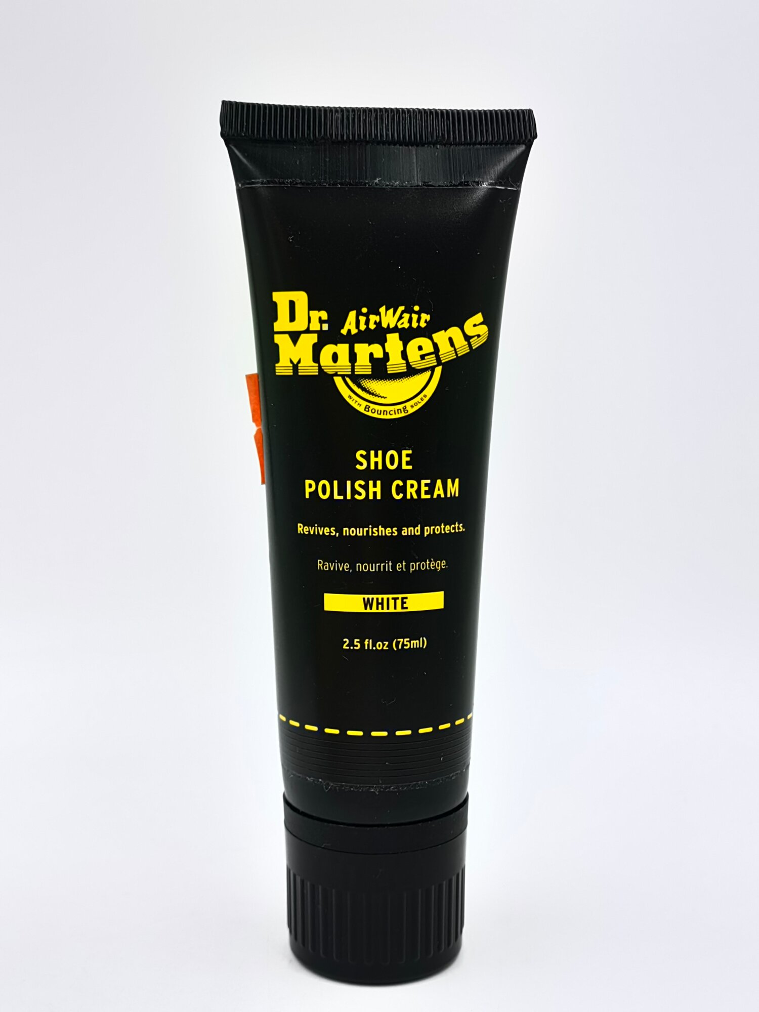 Dr. Martens крем-полироль для обуви белый Shoe Polish Cream, защита и питание 75 мл (Англия)