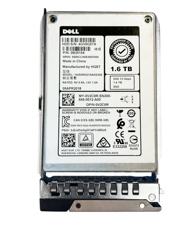 Жесткий диск Dell 0B35154 1.6TB SAS 2,5" SSD