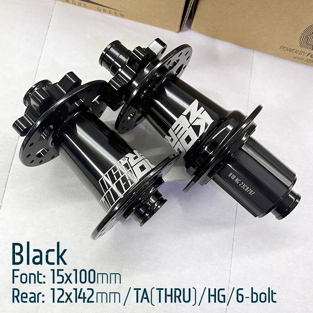 Koozer XM490pro Черные втулки 15x100/12x142 мм, 28H