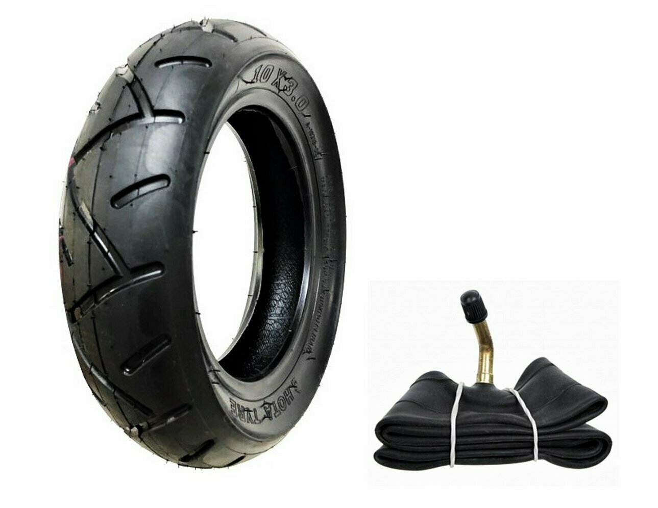 Покрышка 10х3.0 с камерой для электросамоката KUGOO/JOYOR