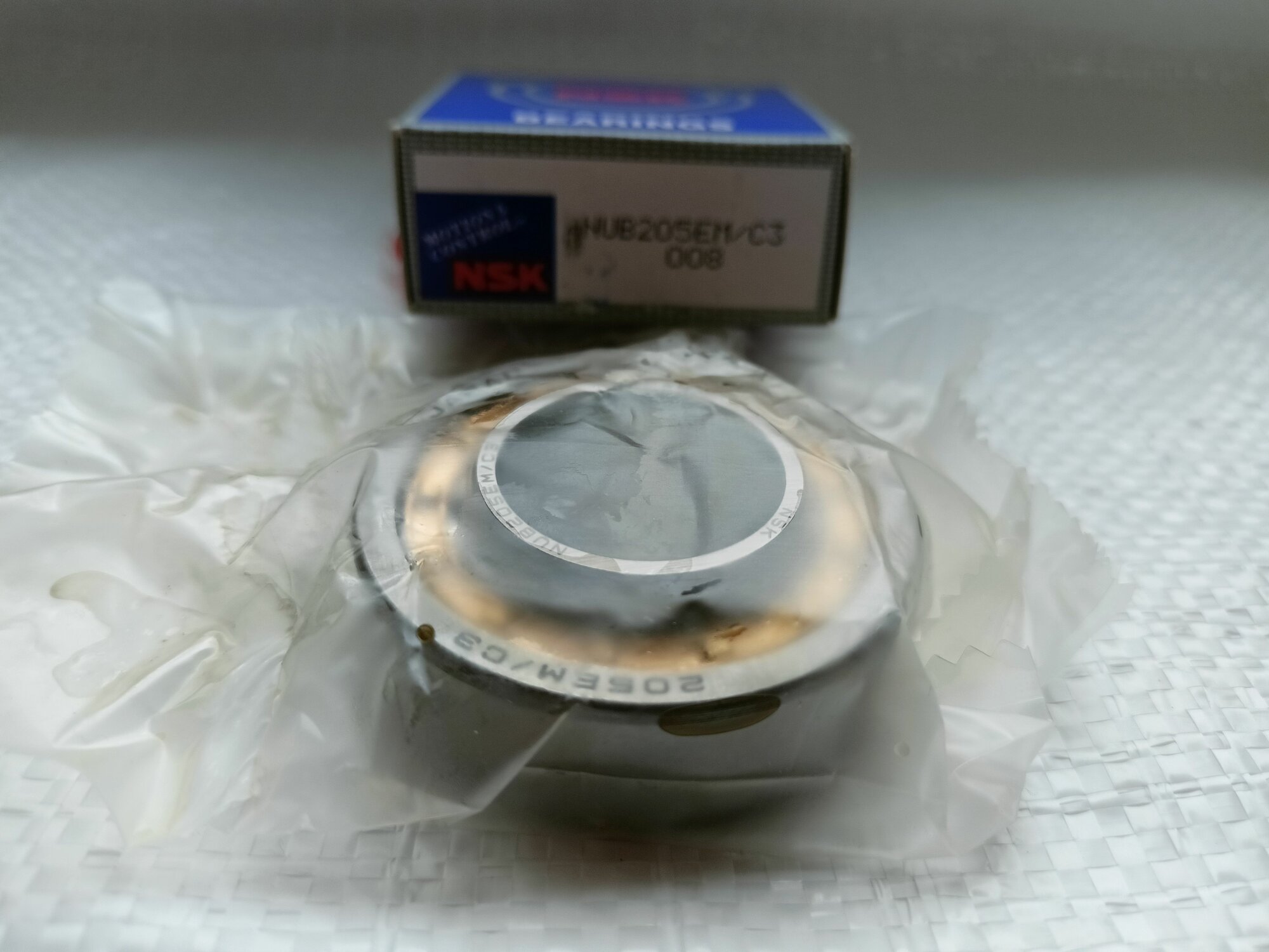 Подшипник для тельфера NUB205EM/C3 (25*52*15/18) NSK