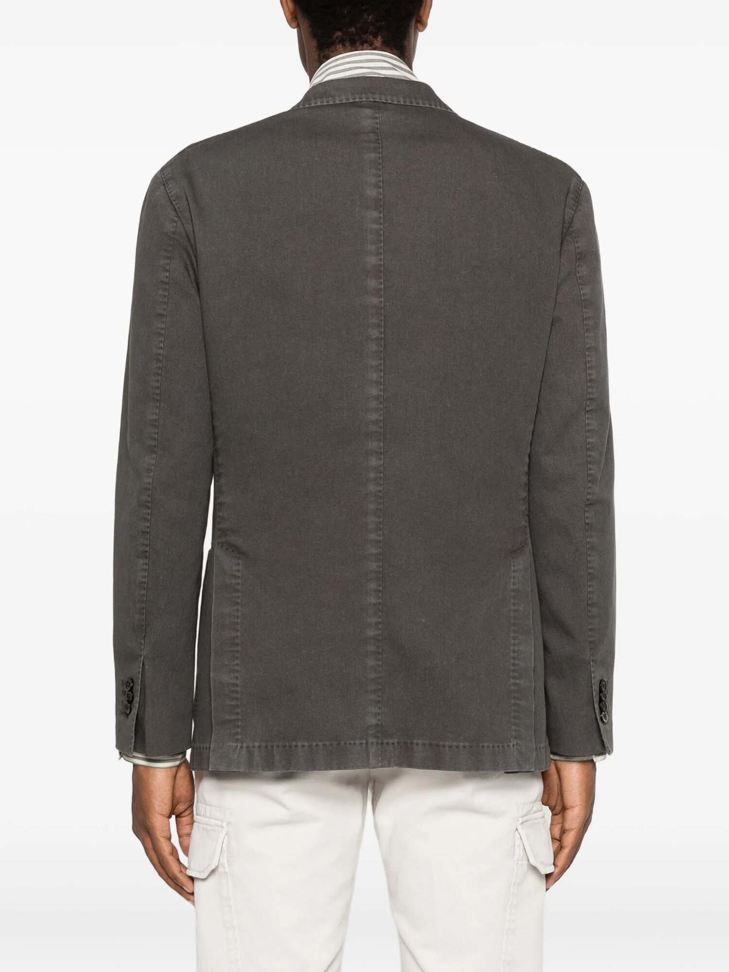 Куртка Boglioli K-jacket single-breasted patch-pocket blazer, размер 56, серый — фото 1
