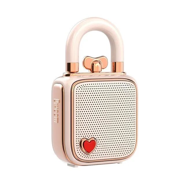 Мини блютуз музыкальная колонка Divoom LoveLock с микрофон, беспроводная колонка портативная, 5W, Bluetooth 5.0