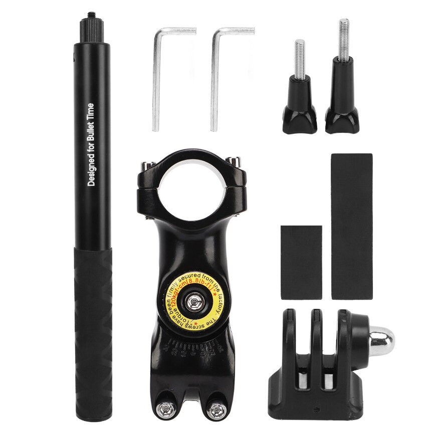 Подходит для GOPRO, insta360, DJI, велосипедов, мотоциклов, горных велосипедов, селфи-палок, фиксированных креплений для езды.