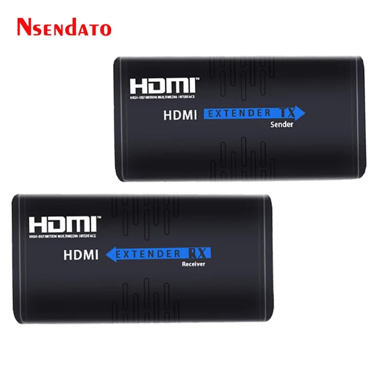 HDMI удлинитель беспроводной, 1 TX 1 RX, без адаптера питания