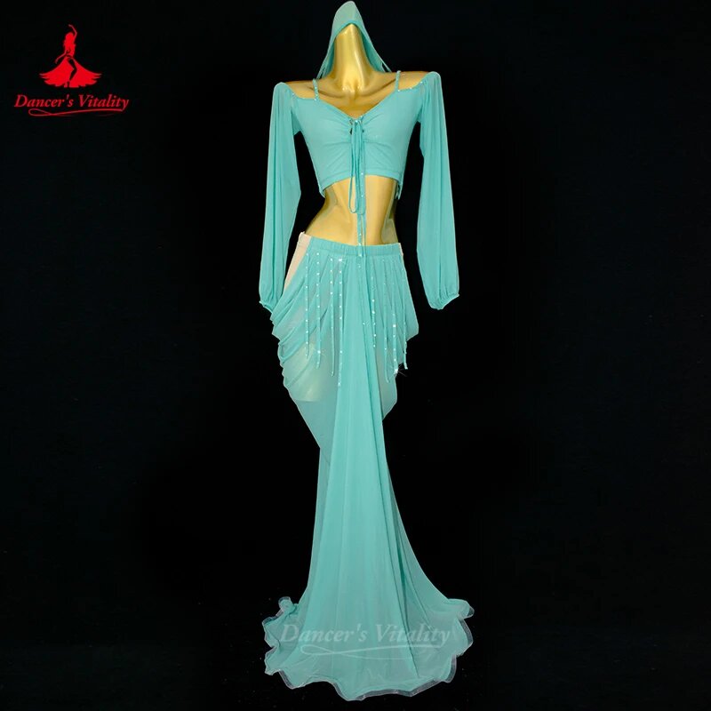Комплект BellyDance из спандекса, цвет как на фото, L