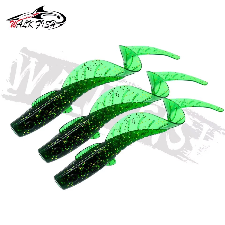 WALK FISH 3 шт. мягкая приманка червь 11см/13г Color-C