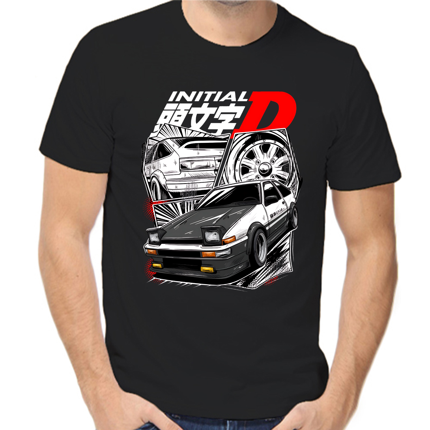 Футболка initial d