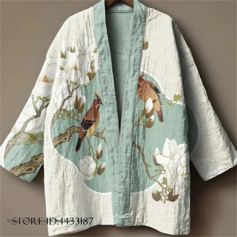 Мужской кимоно кардиган, размер 4XL, цвет Kimono Cardigan 44