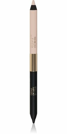 Карандаш для глаз Estee Lauder Smoke & Brighten Kajal Eyeliner Duo, оттенок noir / cream, 1 г