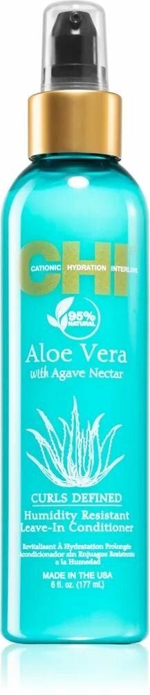 CHI - Aloe Vera Humidity Resistant Leave-In Conditioner Несмываемый кондиционер для вьющихся волос 177 мл