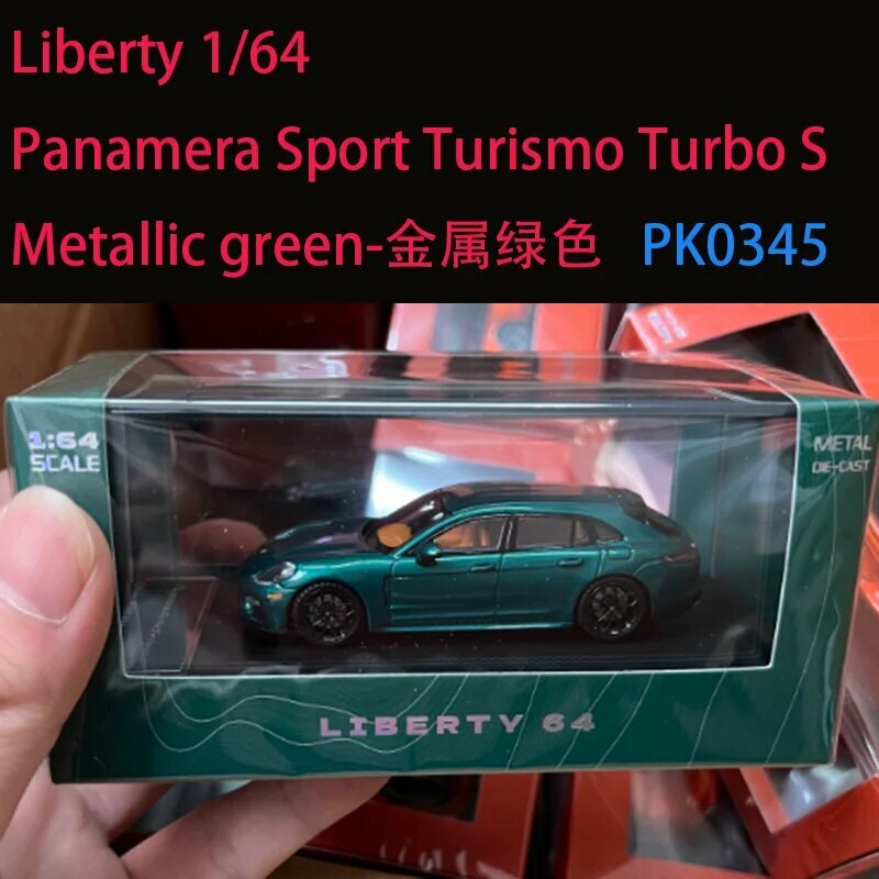 Liberty 1/64 Panamera Sport Turismo Turbo S Metallic green PK0345