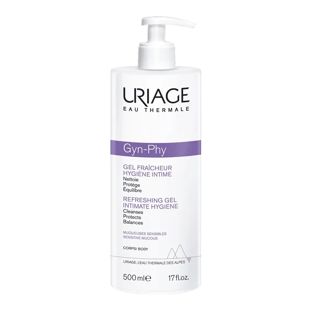 Uriage Gyn-Phy Гель освежающий для интимной гигиены 500 мл 1 шт