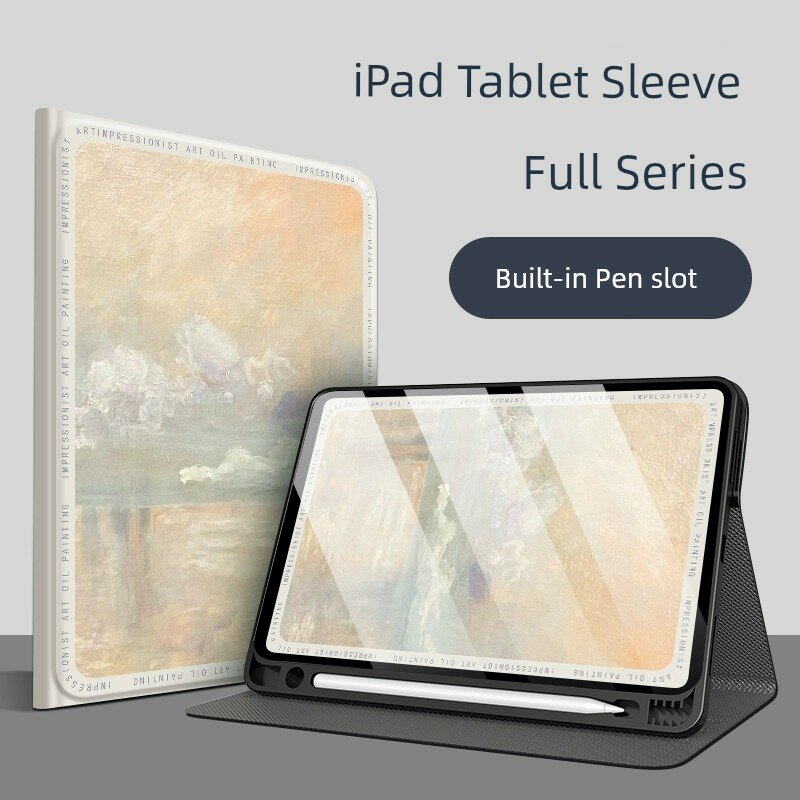 Чехол для Apple iPad Pro 2024, новый, с эффектом звездного неба, для Air 3/4/5 с отсеком для стилуса, для Mini 6/5,