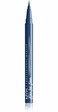 Подводка для глаз nyx professional makeup epic ink, оттенок midnight rise, 1 мл