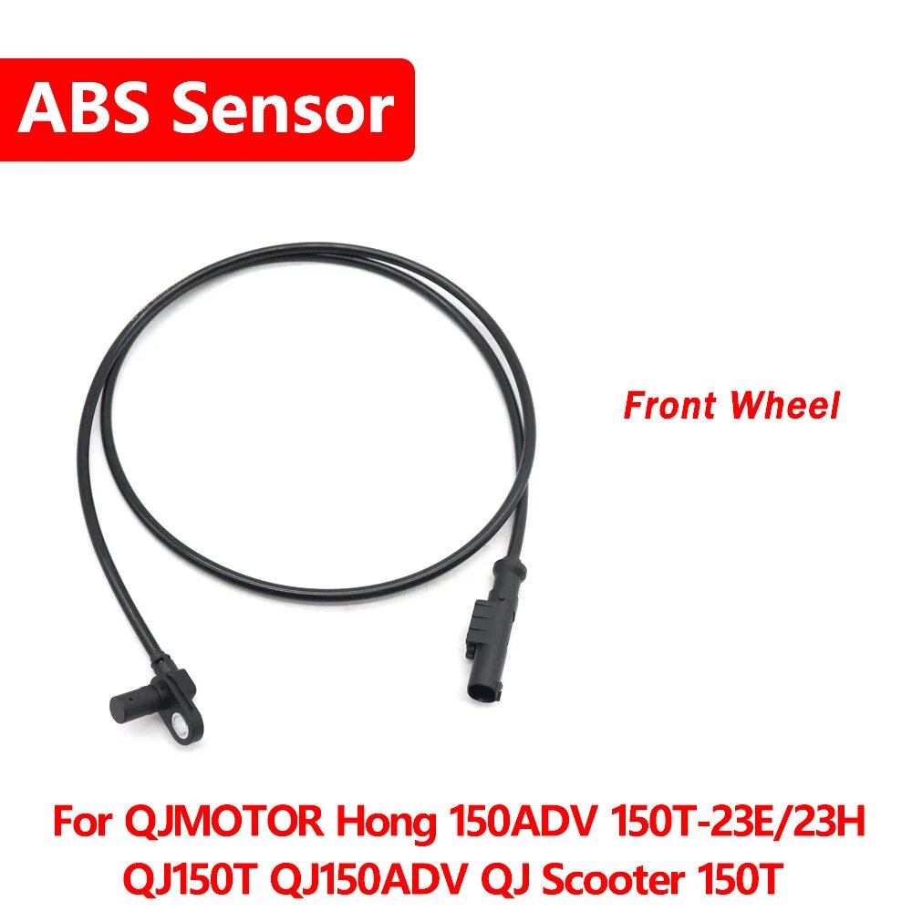 Датчик скорости переднего колеса мотоцикла (ABS) с проводом для QJMOTOR Hong 150ADV, 150T-23E, 23H, QJ150T, QJ150ADV, QJ Scooter 150T