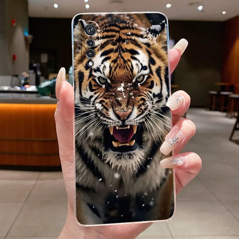 Чехол для Cubot X70 с тигром, TPU-TPU203