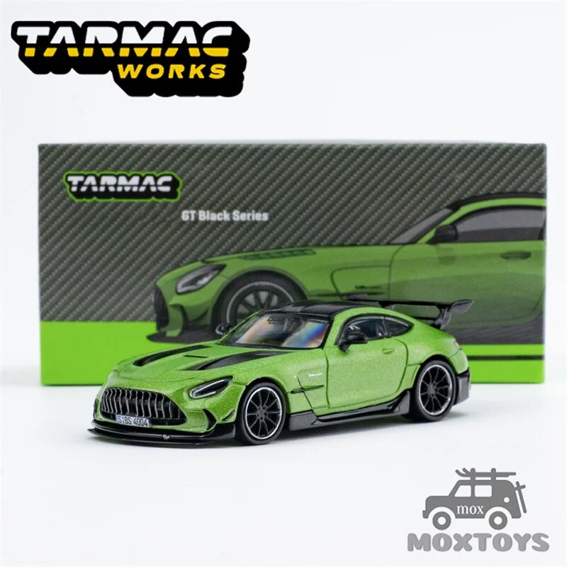 Tarmac Works Mercedes-AMG GT Black Series, зеленый, 1:64