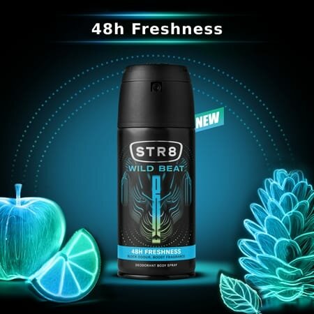 Дезодорант Str8 Wild Beat, 150 мл — фото 1