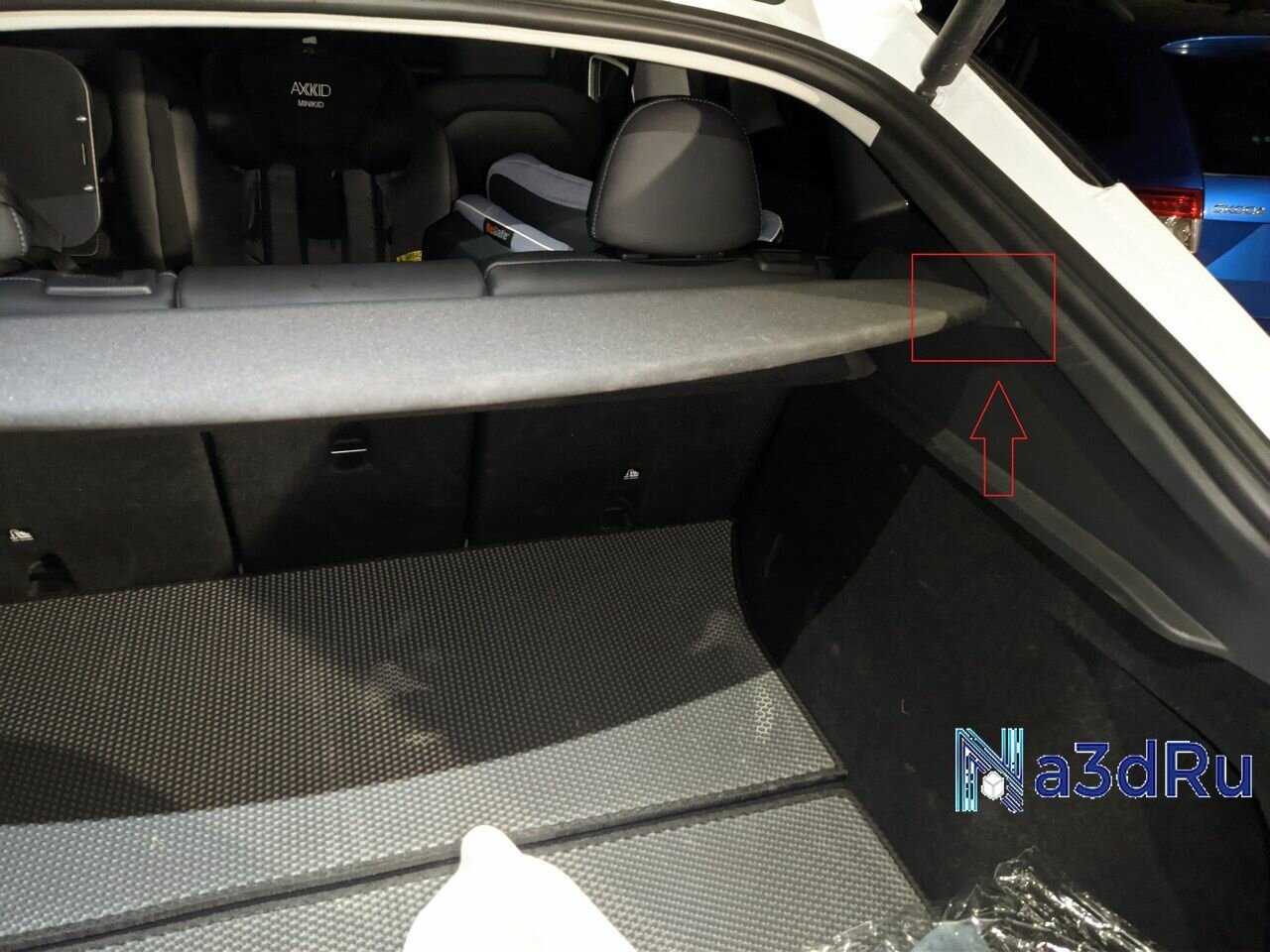 Tesla Model Y Держатель (фиксатор) для багажной полки/крышки багажника Тесла модель ю