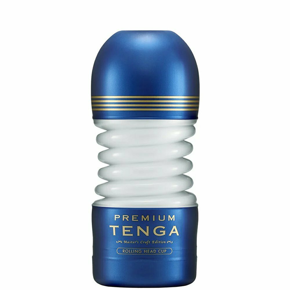 Мастурбатор Tenga Premium Rolling Head Cup, с эффектом смазки , белый
