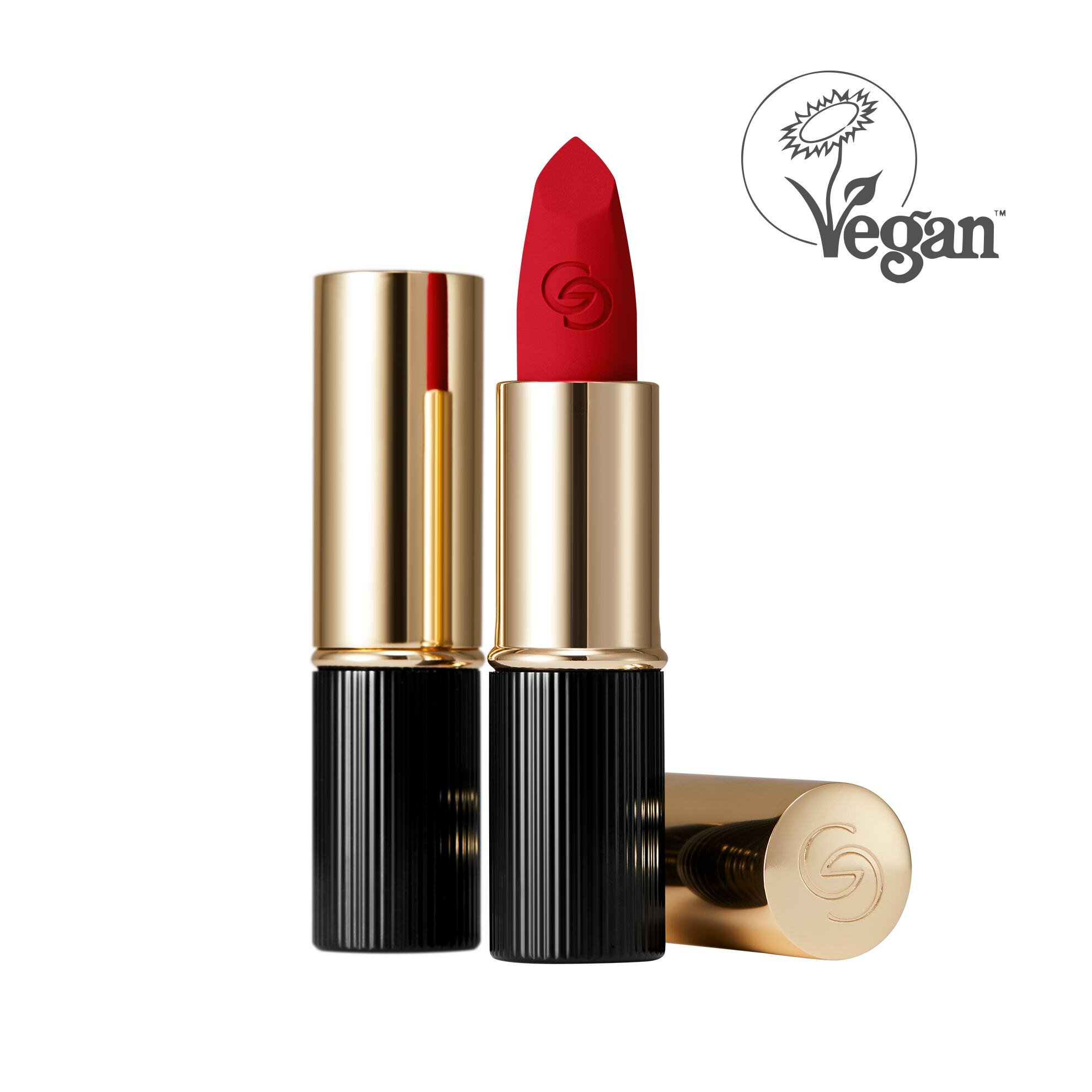 Матовая губная помада Giordani Gold Iconic, forever red (бесконечный красный), SPF 15, 3.8 г