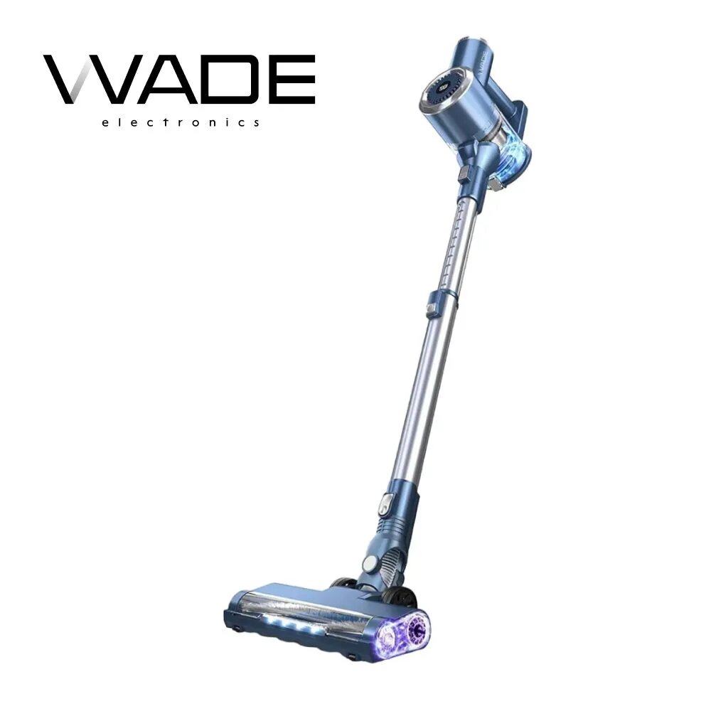 Вертикальный пылесос WADE SV-01 синий