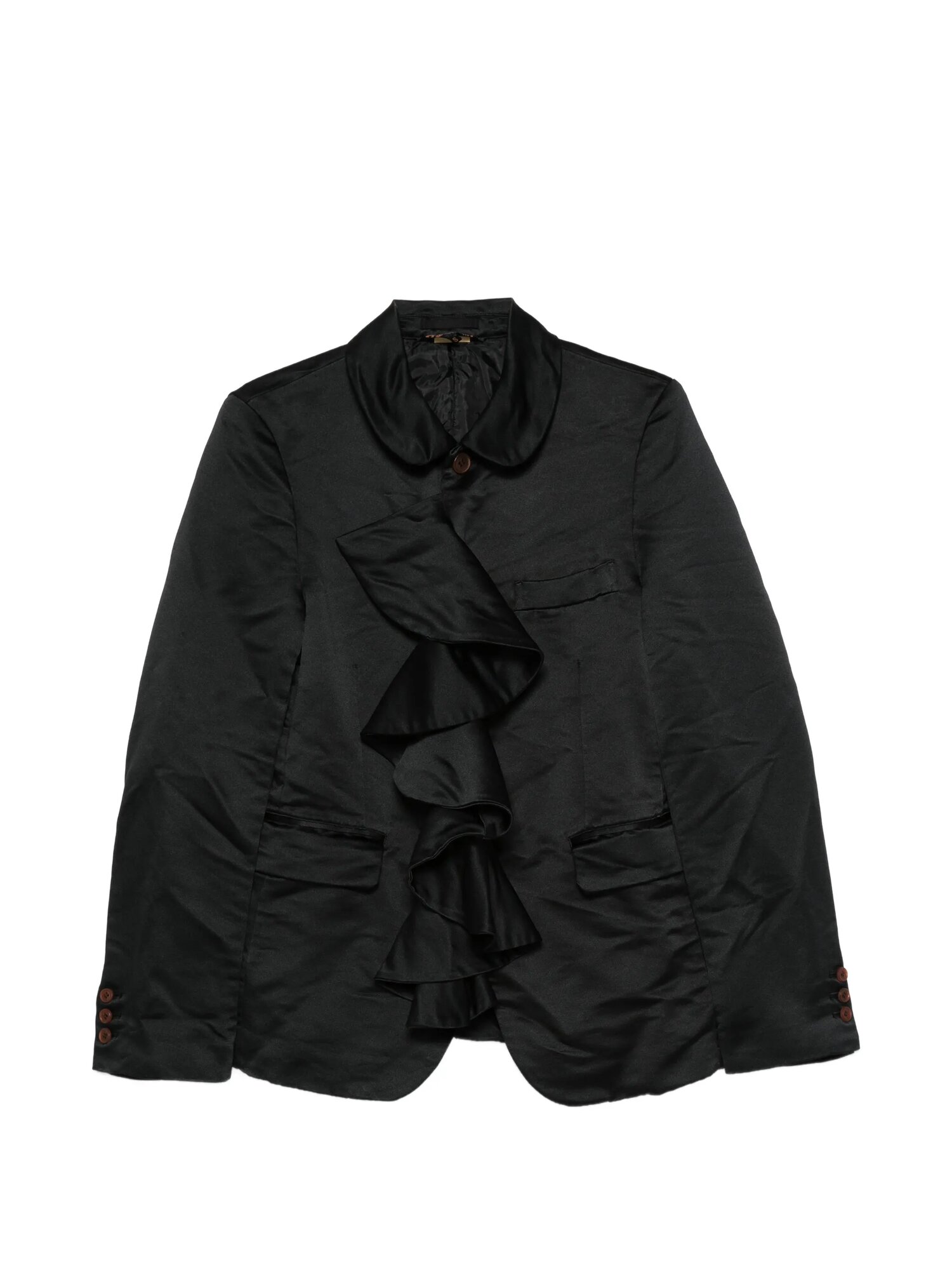 Куртка Ruffle-trimmed Peter Pan-collar jacket