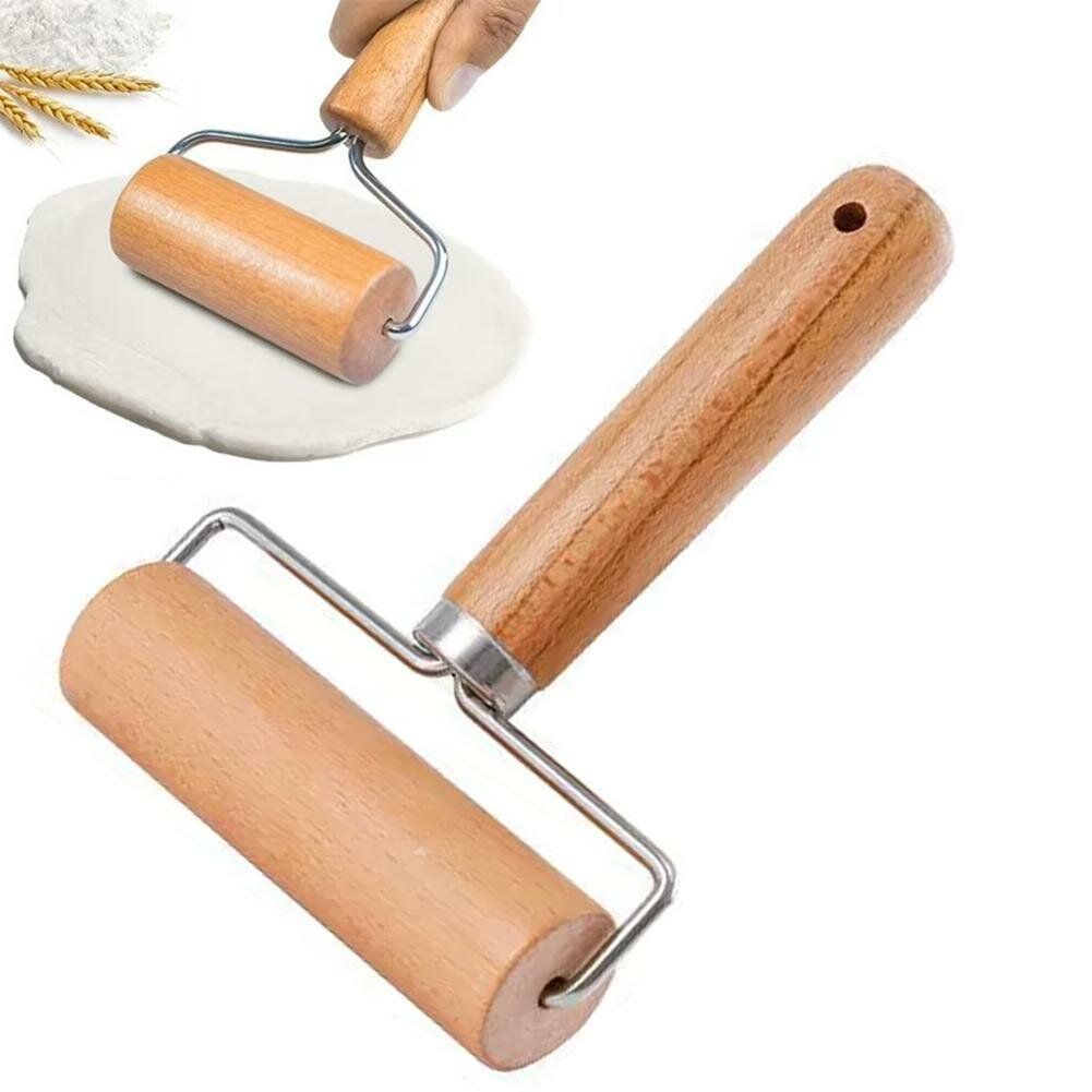 Скалка из цельного дерева