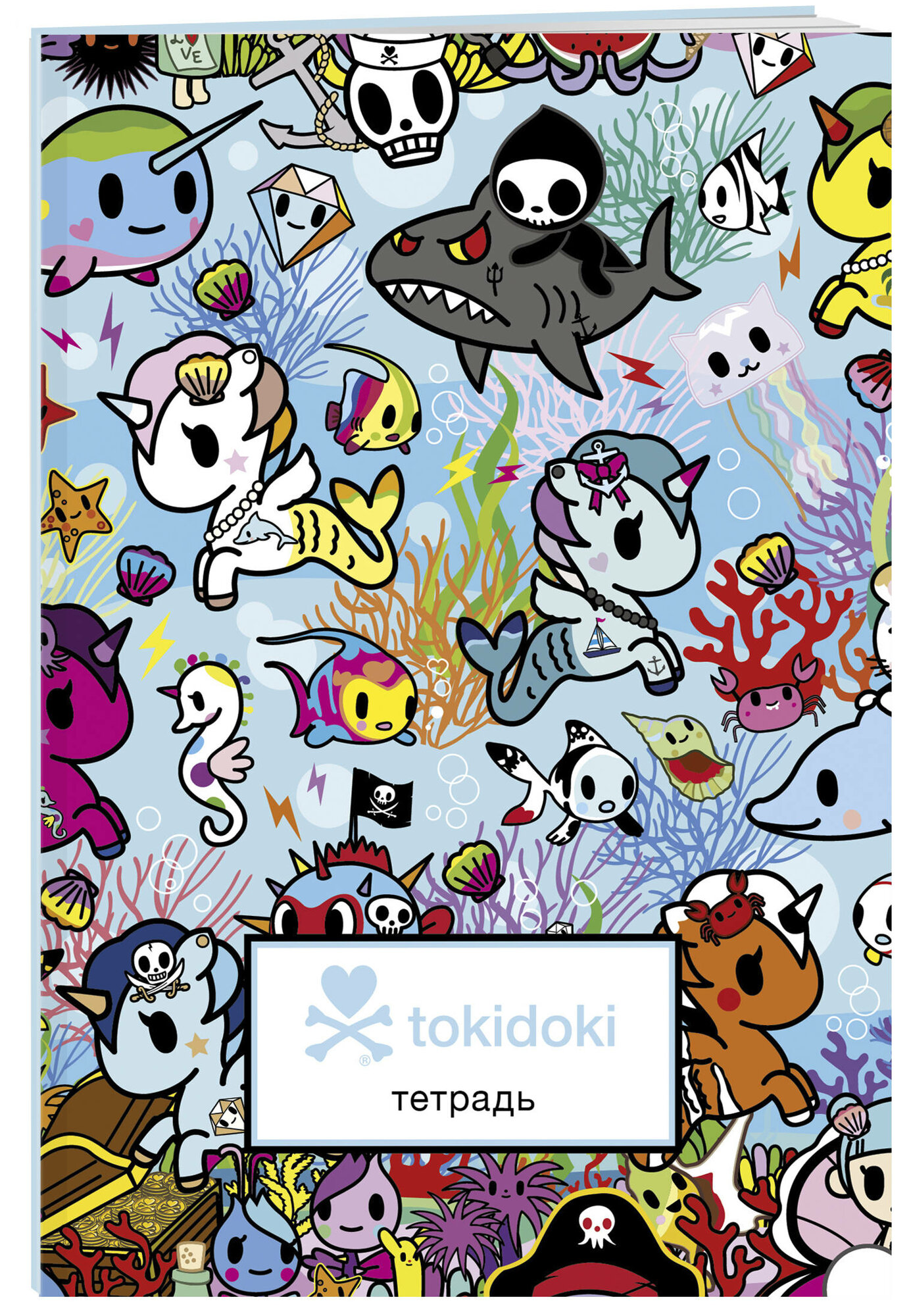 Tokidoki. Тетрадь (B5, 40 л, УФ-лак)