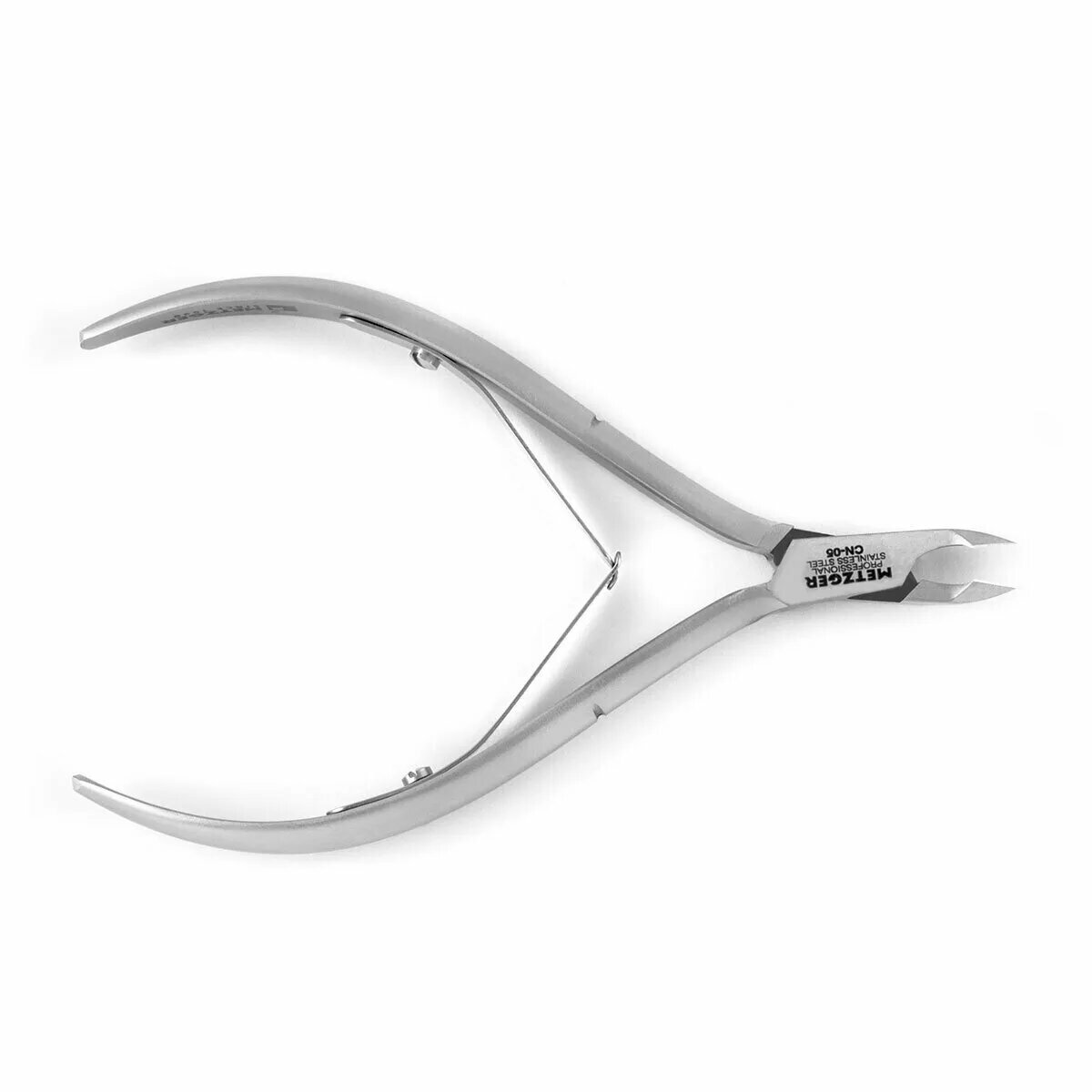 Кусачки METZGER "Cobalt" CN-05-T(6mm) LJ, ручная заточка, серебристые , для кутикулы
