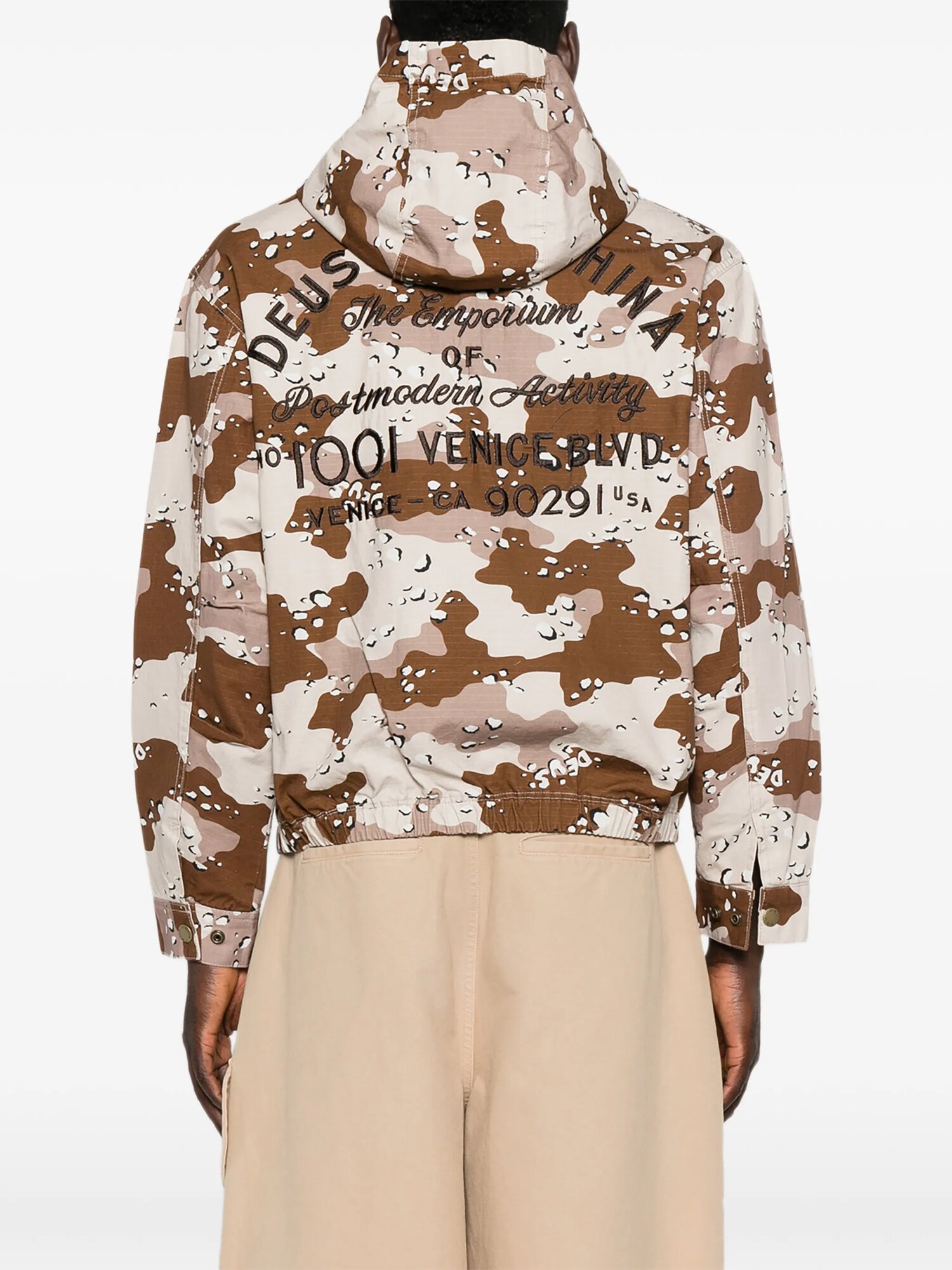 Куртка Deus Ex Machina Camouflage hooded jacket, размер 52 — фото 1