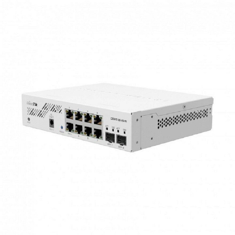 Коммутатор CSS610-8G-2S+IN Mikrotik Для малых рабочих групп