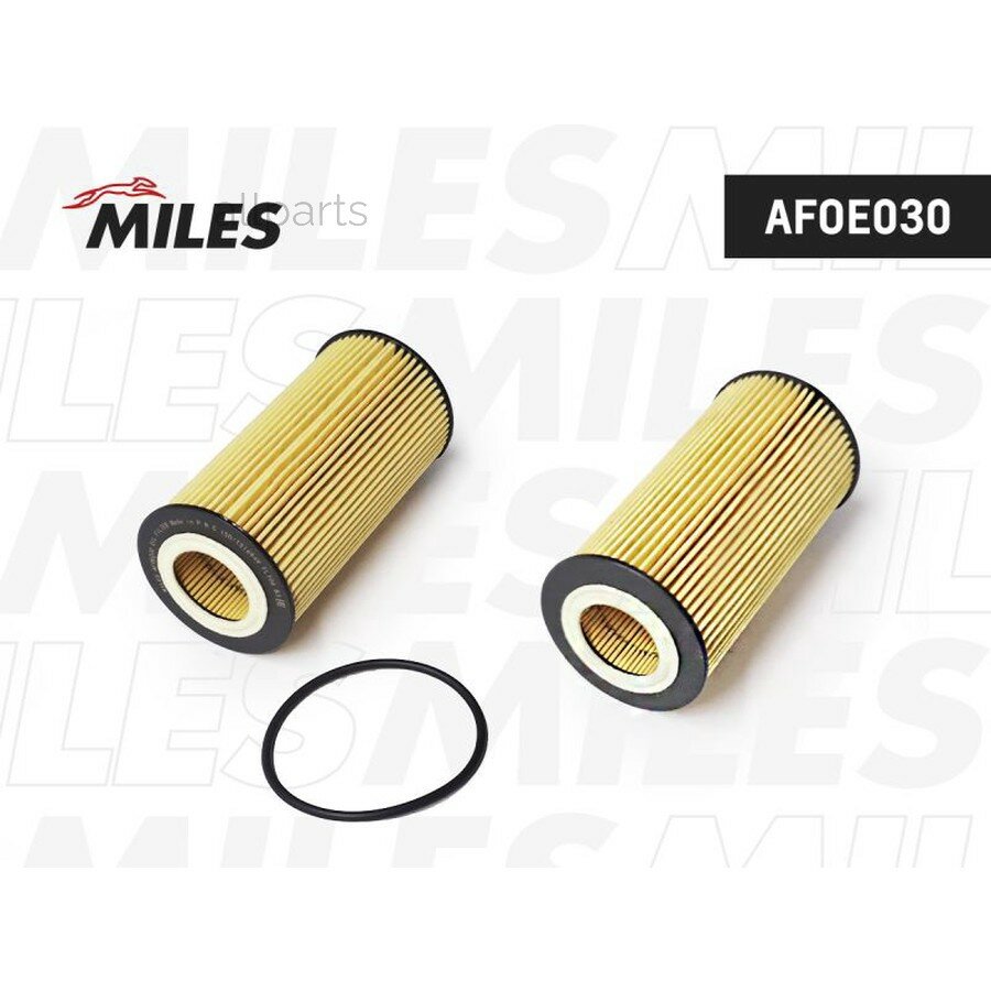 MILES AFOE030 Фильтр масляный VOLVO S40/S60/S80 2.4D/2.5/FORD FOCUS/MONDEO/KUGA 2.5