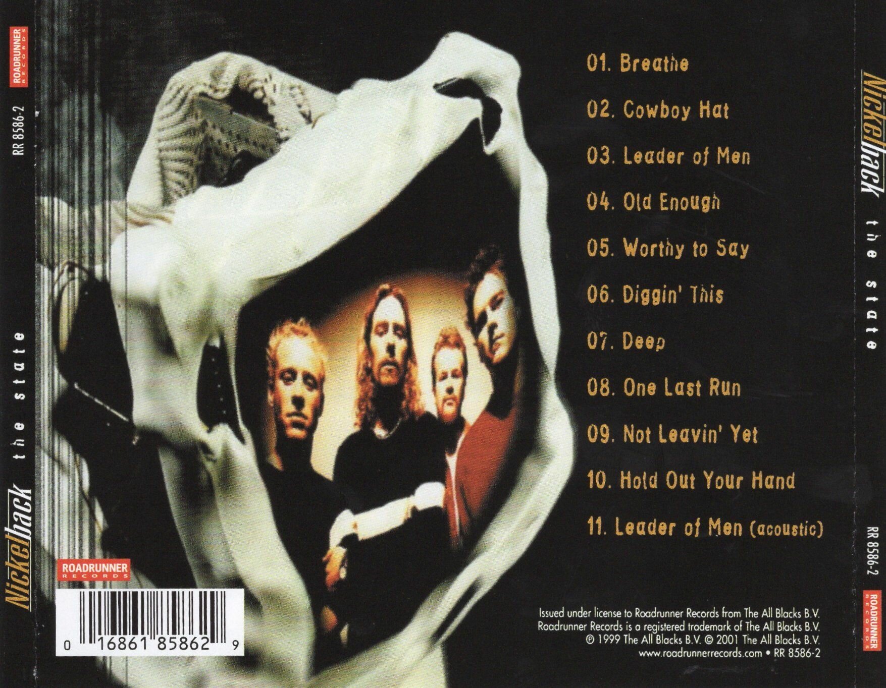 Nickelback - The State , 1998, 4-page, CD-Аудио — фото 1