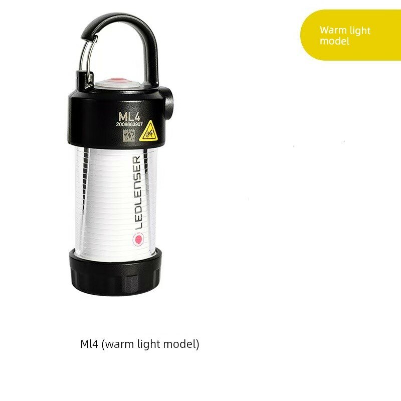 Немецкий перезаряжаемый портативный подвесной фонарь Ledlenser ML4 для кемпинга, палаток и активного отдыха на природе