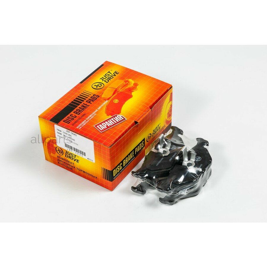 JUST DRIVE JBP0640 Колодки тормозные дисковые задние GDB1265