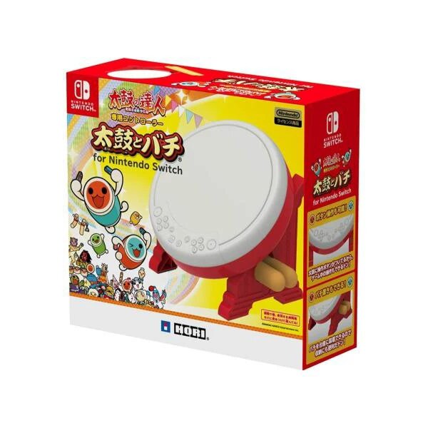 Официальный тайко-барабан для Nintendo Switch и OLED, игровой контроллер для Taiko no Tatsujin
