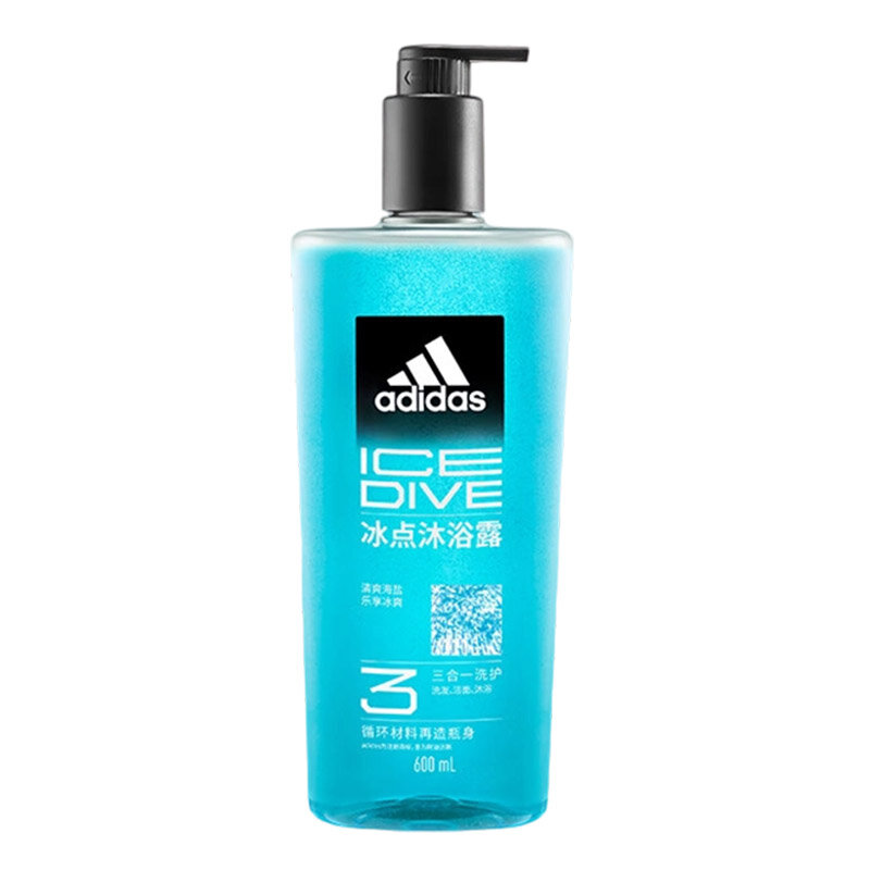 Гель для душа 3-в-1 мужской Adidas After Sport, 600 мл