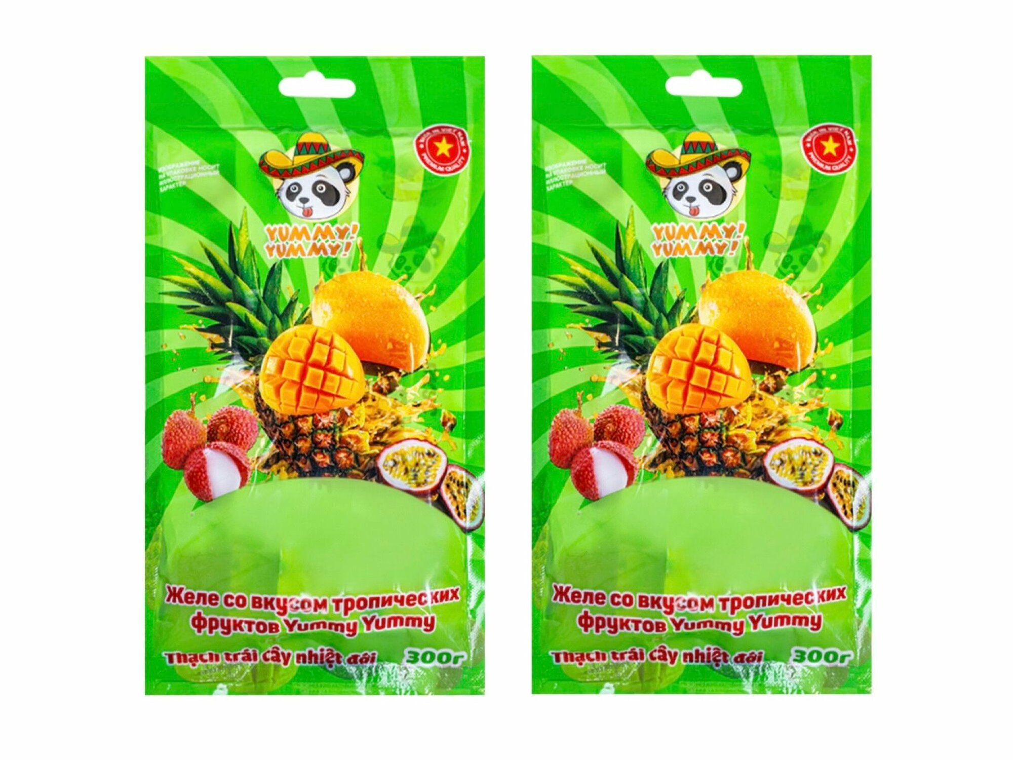 Желе фруктовое, 300 г- 2 шт