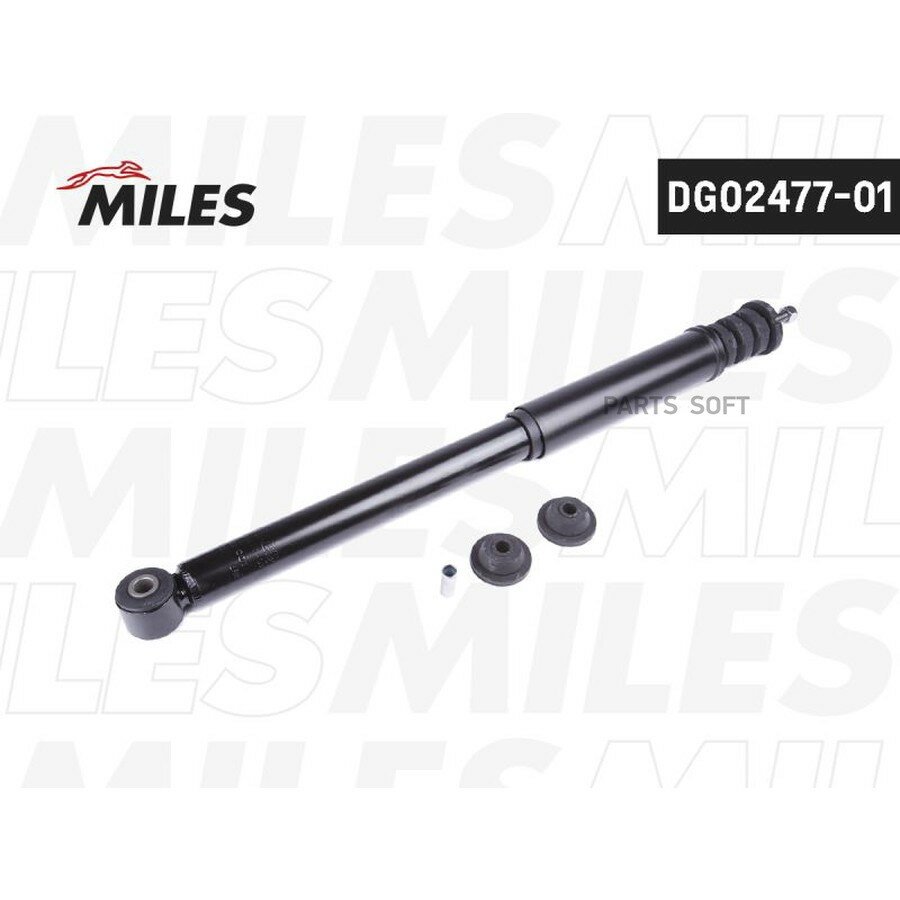MILES DG02477-01 Амортизатор RENAULT LOGAN II 13- зад. газ. ()