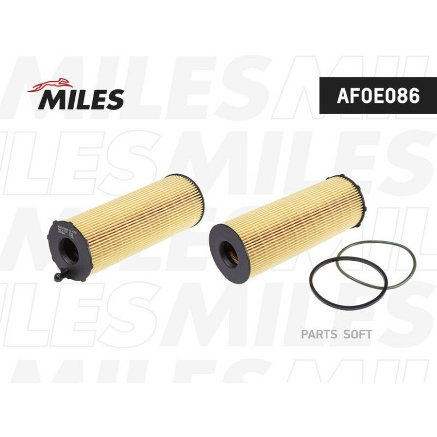 MILES AFOE086 Фильтр масляный VAG A4/A5/A6/Q7/TOUAREG/CAENNE 2.7-6.0 TDI