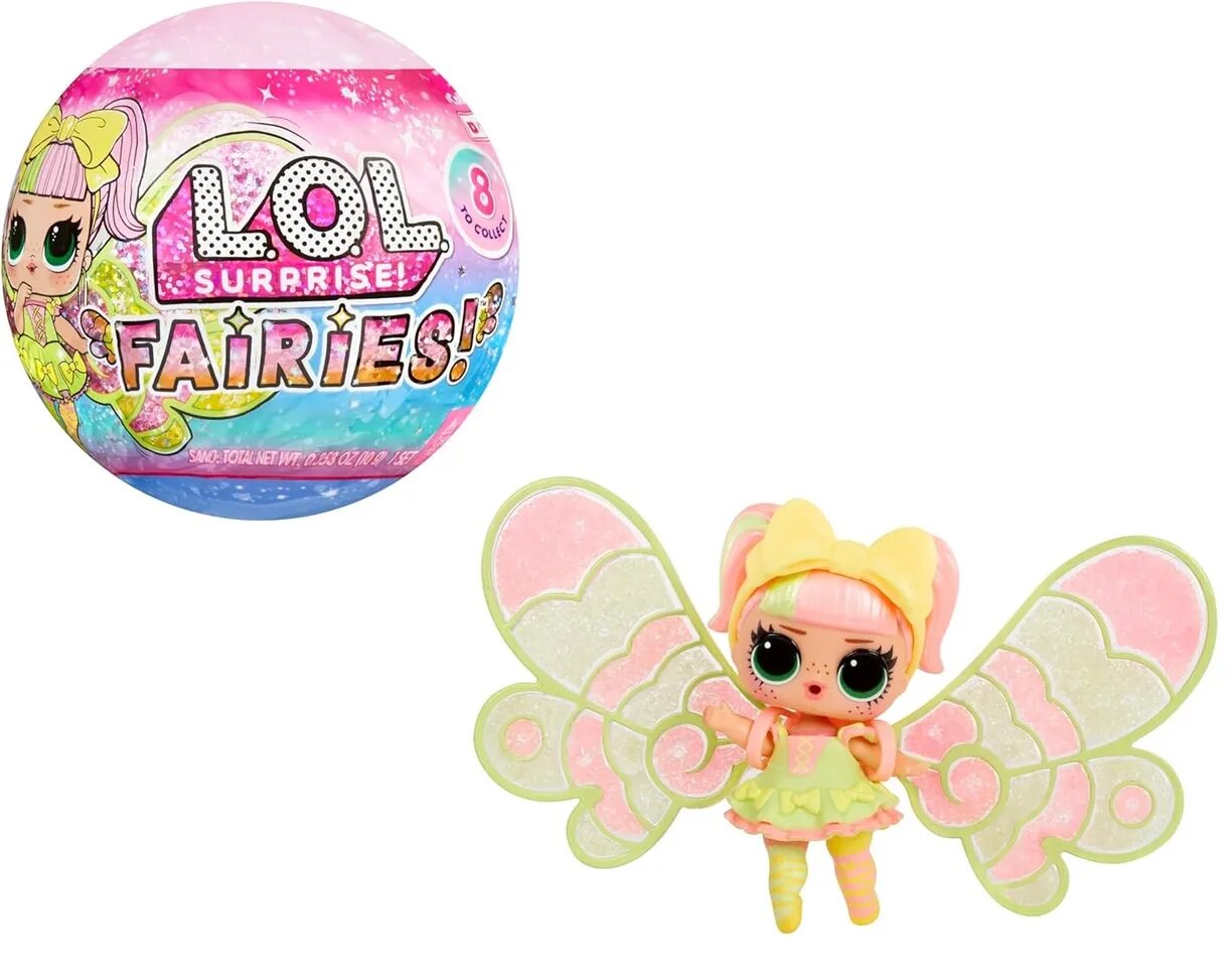 Шар-сюрприз с куклой ЛОЛ Феечки LOL Surprise Fairy Tots 523918