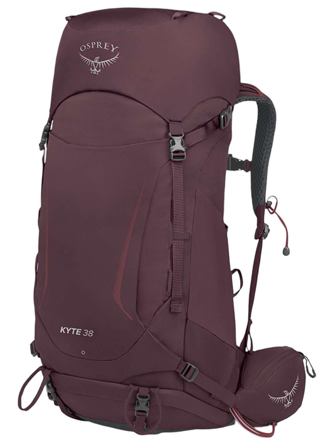 Рюкзак Osprey Kyte 38 Elderberry Purple 2026 Бордовый, для женщин