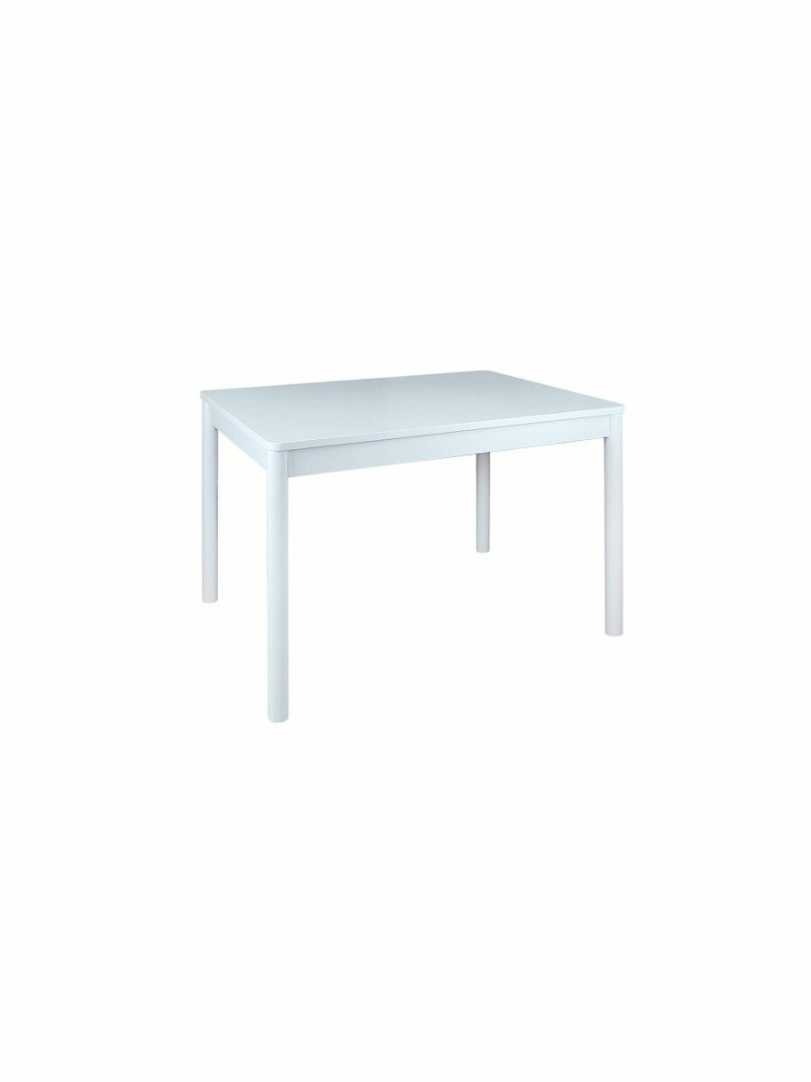 Стол раскладной Askona Home Busca (Буска) береза белая эмаль 118(173)*78*75