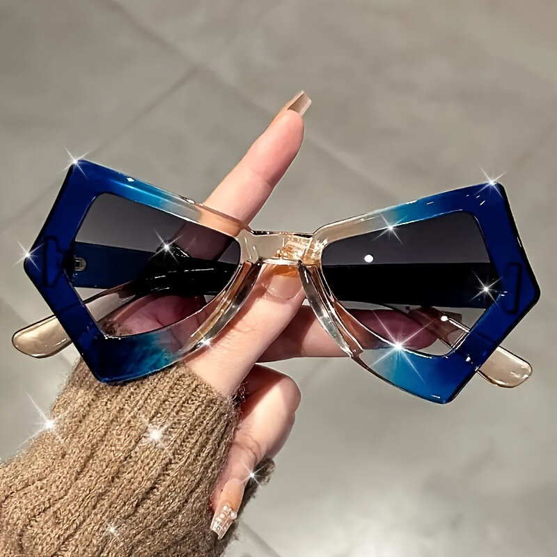 Style Очки Унисекс Одноэтажная Большая Рамка Модные UV Защита