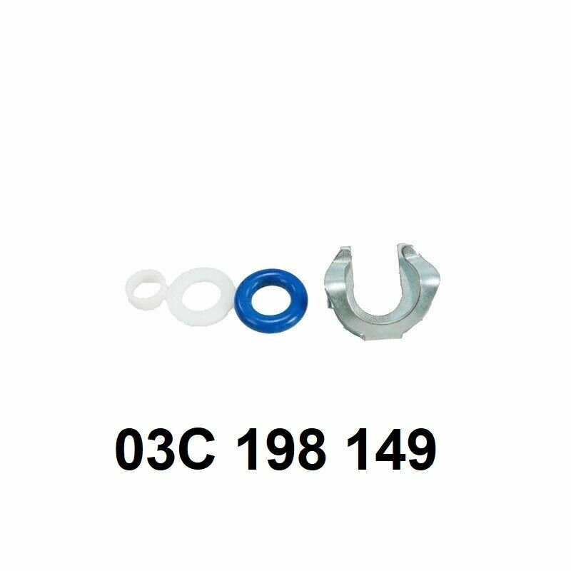 03C198149 Комплект уплотнительных колец топливной форсунки VW оригинал