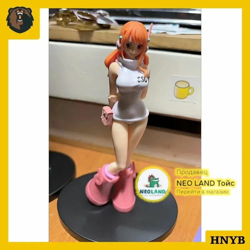 Фигурка Ван-Пис Нами / One Piece Nami (16 см) Egghead Island Ver. Подарки для болельщиков